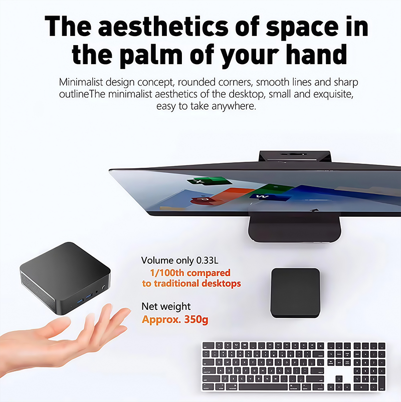 【Brand New Original】Portable Mini PC Windows 11 Intel Core i9 8950HK ...