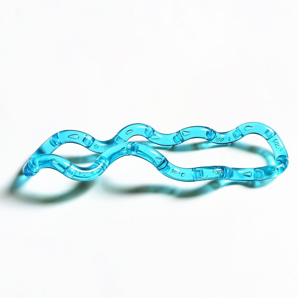 Crystal Tangle Fidget Toys Multicolor Twisty Deformation Rope Brain ...