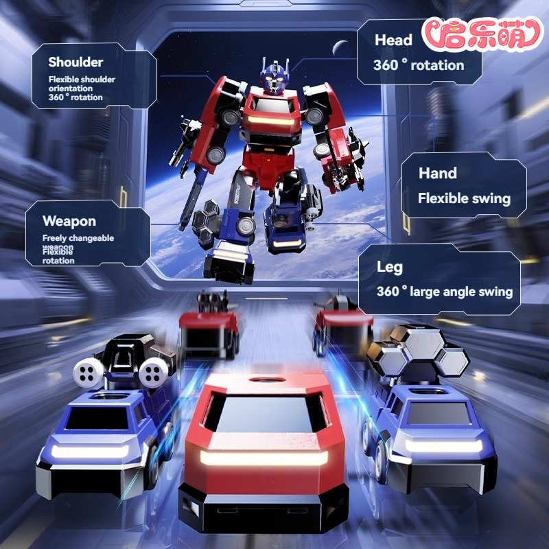 [Qilemeng]Robot Transformers Deformable Transform Robot Toys Large ...