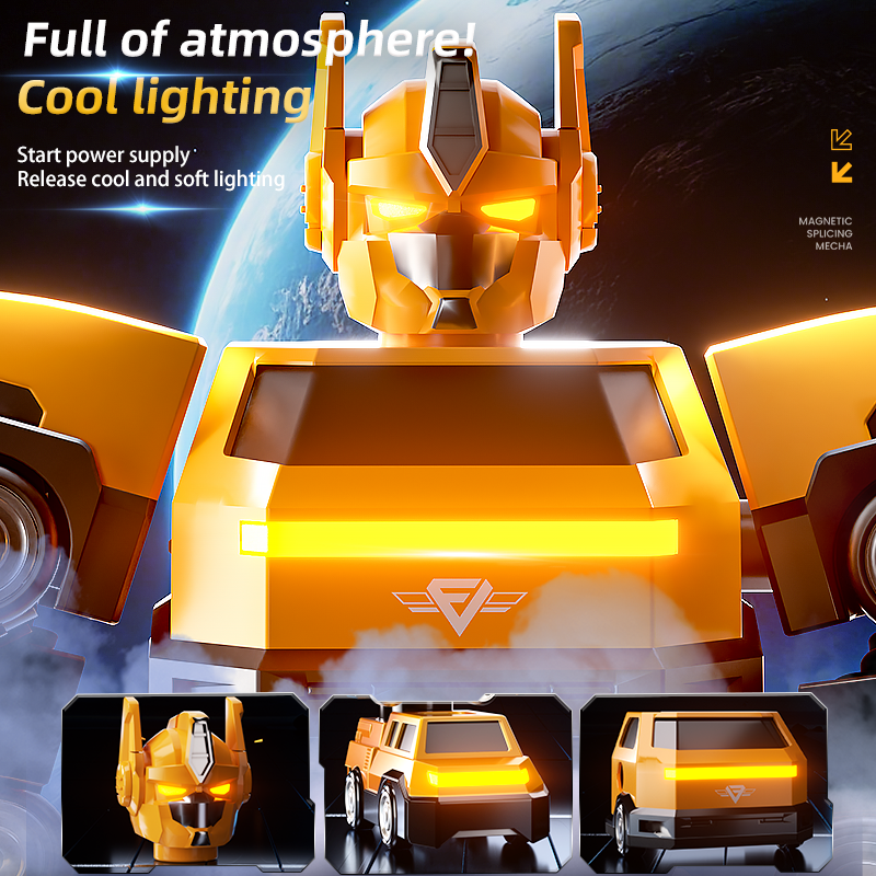 [Qilemeng]Robot Transformers Deformable Transform Robot Toys Large ...
