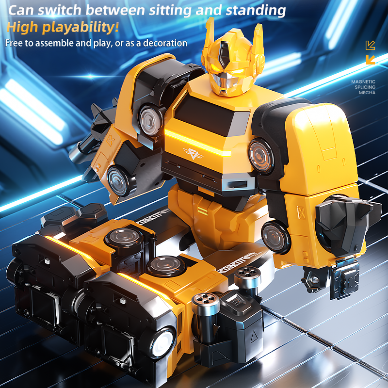 [Qilemeng]Robot Transformers Deformable Transform Robot Toys Large ...
