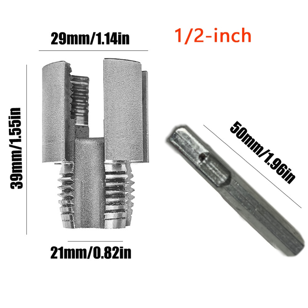 Trendy New Integrated Internal and External Thread Pipe Tool - 1/2-Inch ...