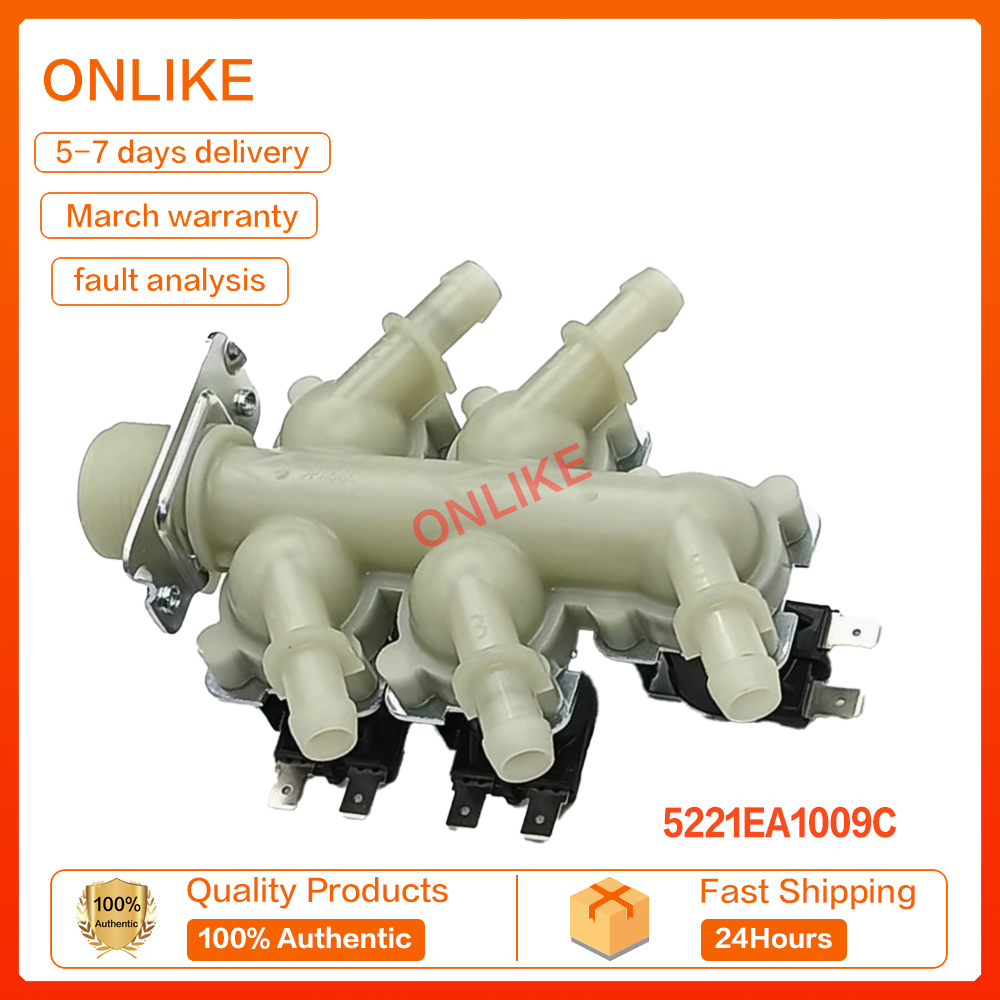 LG Washing For hine Parts Inlet Solenoid Vae 5221EA1009C USEONG-ECO IV-15S-3 5 Inlet Vaes LG ...