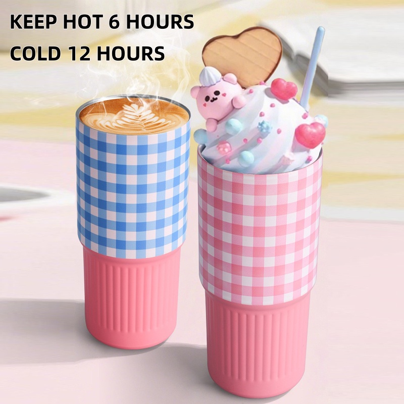 Brioo 710ML Tumbler 316 Stainless Steel Thermos Insulated Vacuum Botol Air Hot &Cold Coffee Cup ...