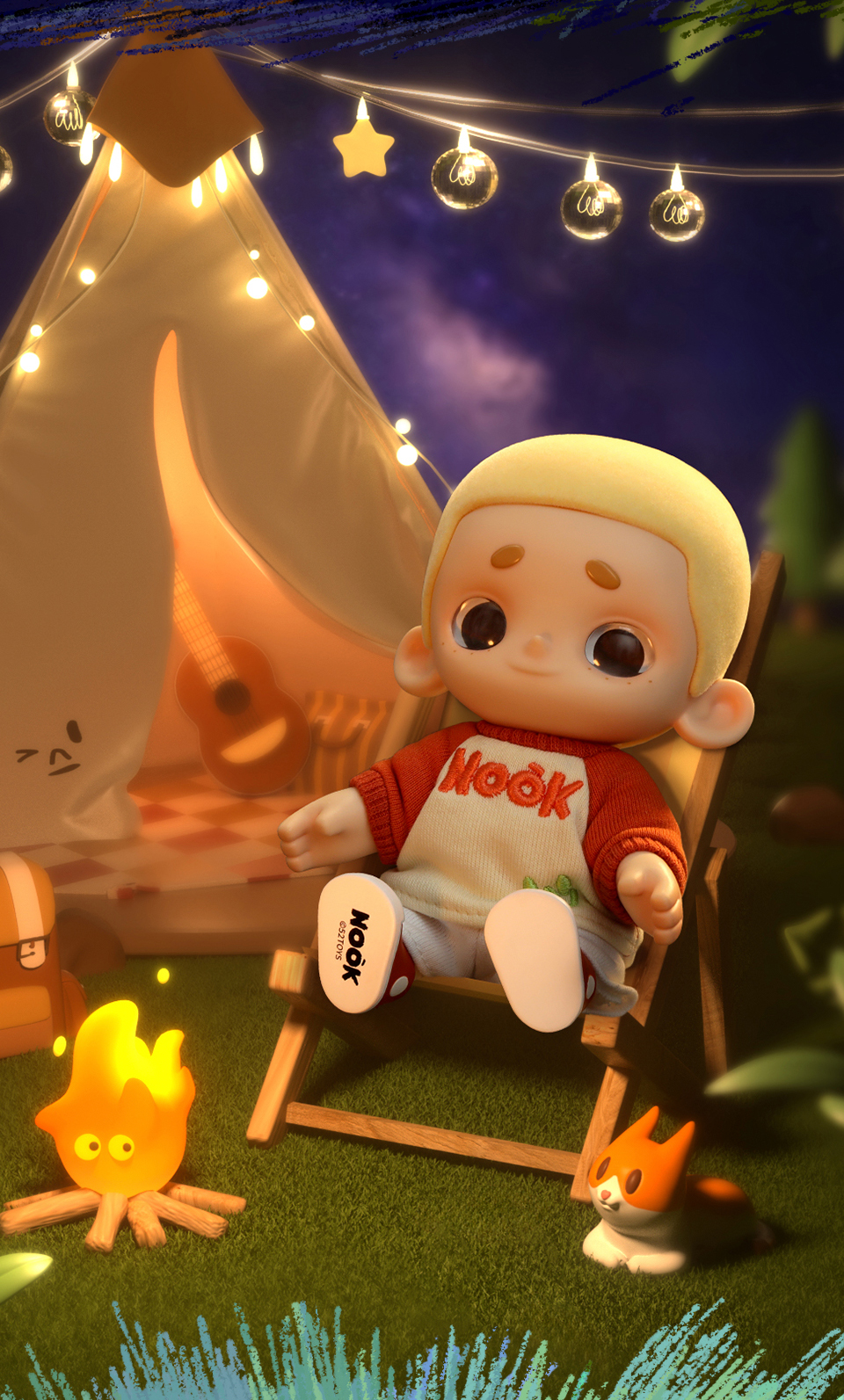 【Available On August 3rd 9:30 am】52TOYS NOOK OOTD Plush Doll Blind Box ...