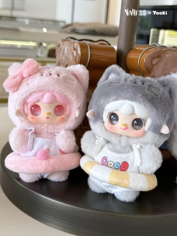 TOPTOY Oxygen yooki plush blind box - meow meow summer party series ...
