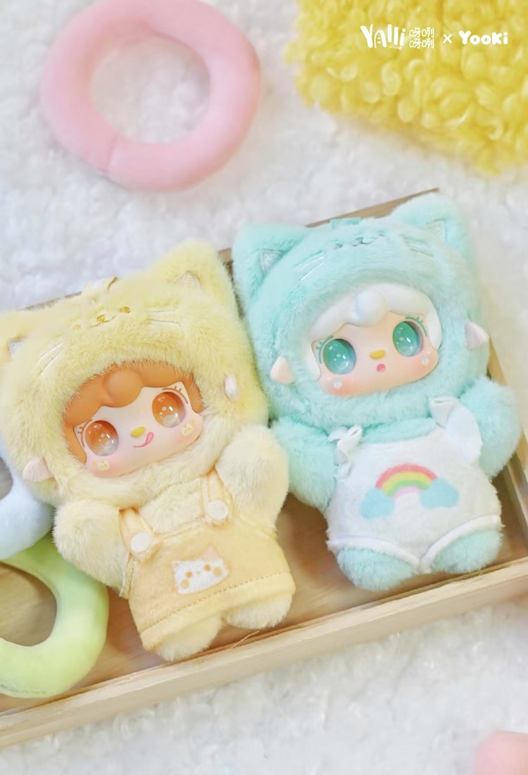 TOPTOY Oxygen yooki plush blind box - meow meow summer party series ...