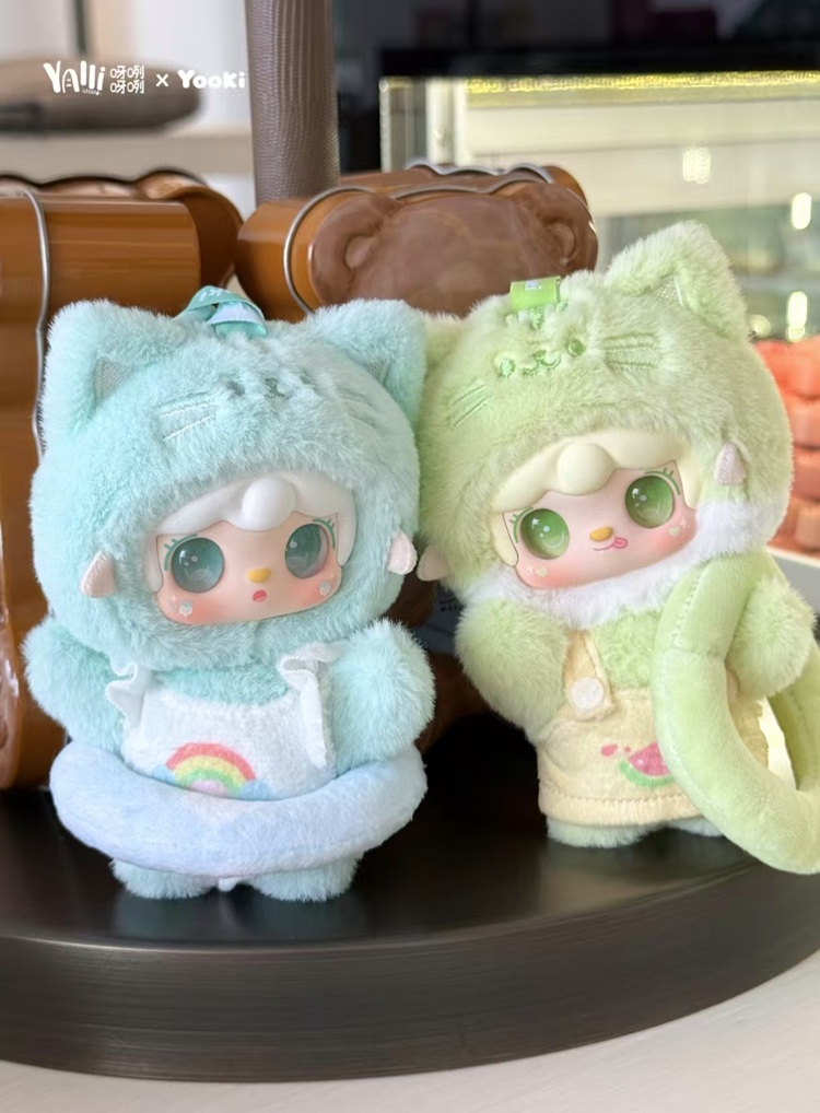TOPTOY Oxygen yooki plush blind box - meow meow summer party series ...