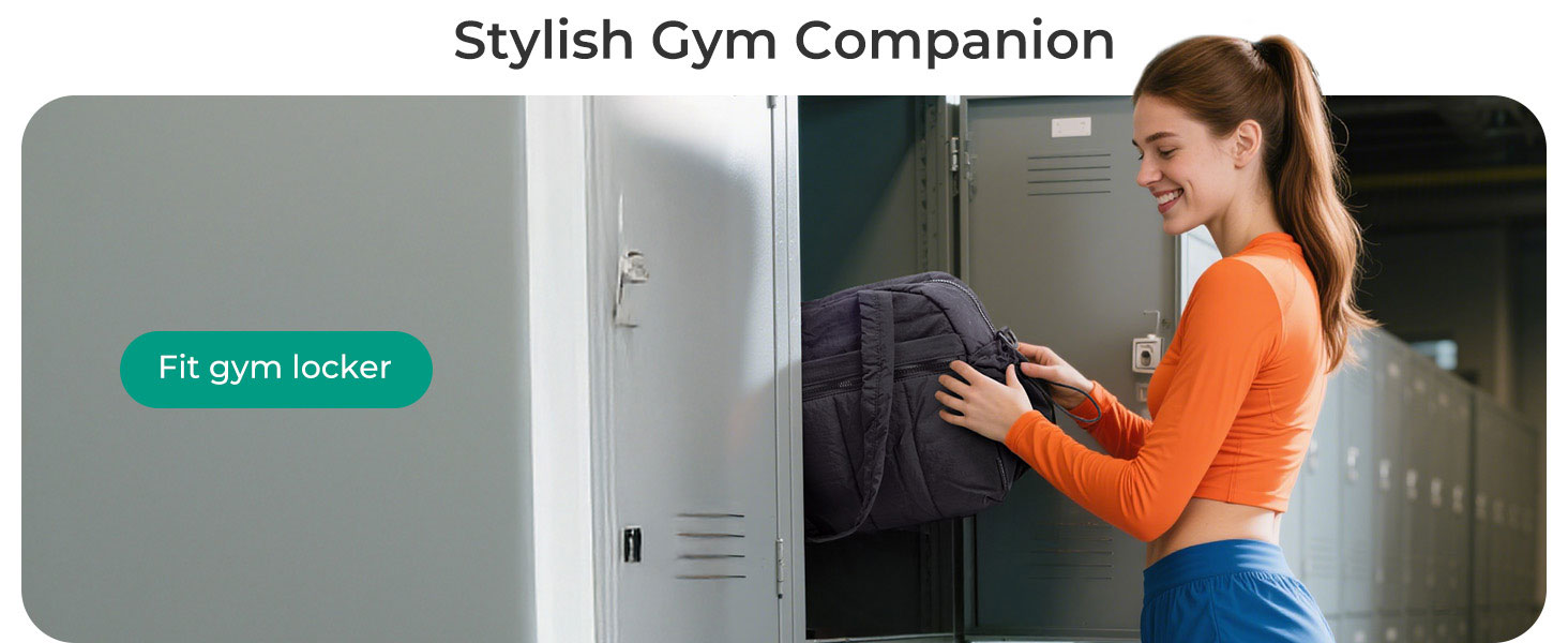BAGSMART Travel Bag Duffel Tote Beg Gym Sport Women Shoulder Luggage ...