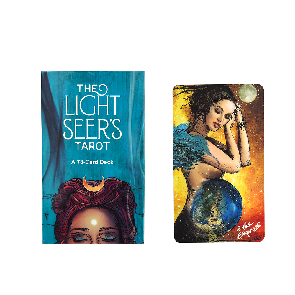 Light Seer's Tarot: A 78-Card Deck Party Table Game Fortune-telling ...