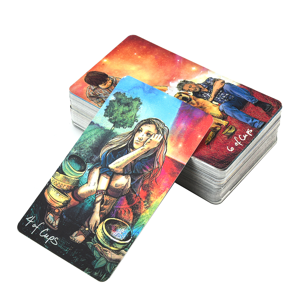 Light Seer's Tarot: A 78-Card Deck Party Table Game Fortune-telling ...