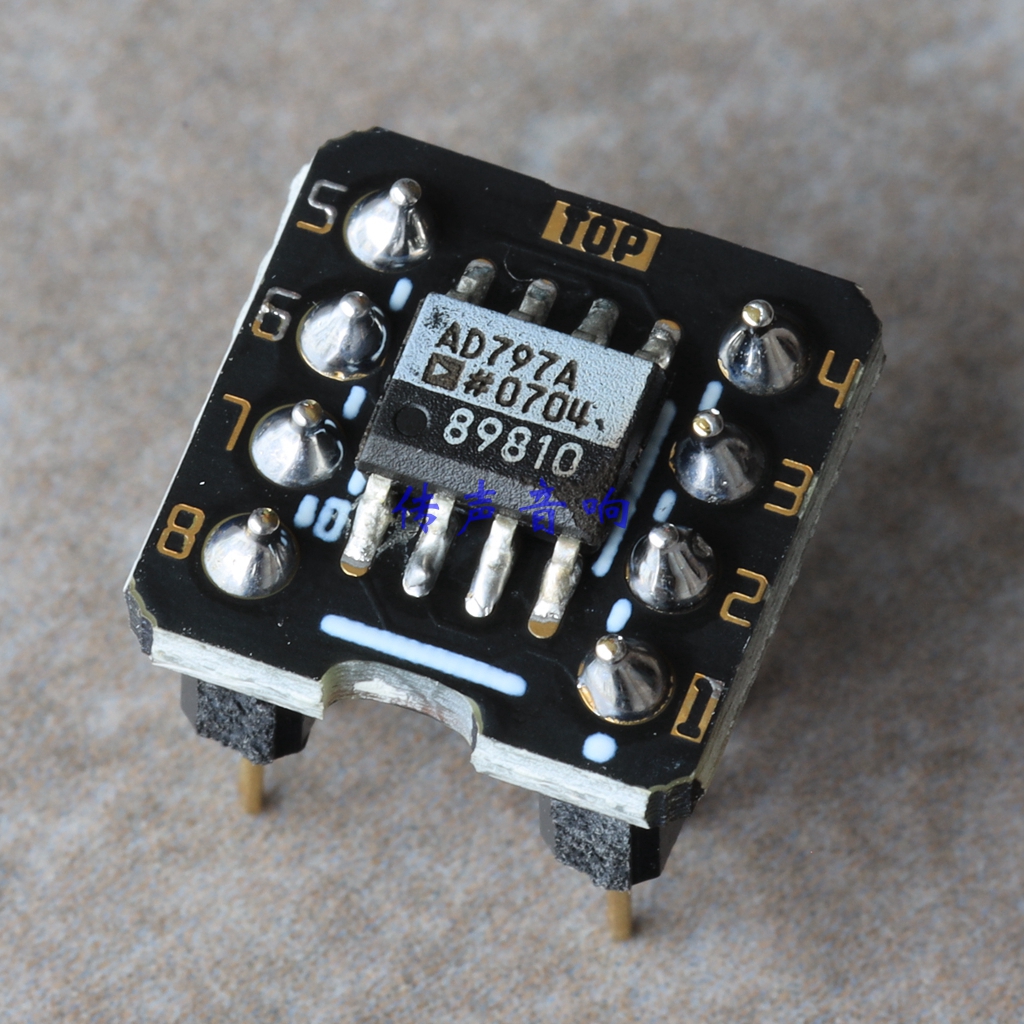 HiFi Audio AD797 AD797AR AD797BR SMD Single Op Amp Single to Dual Op ...