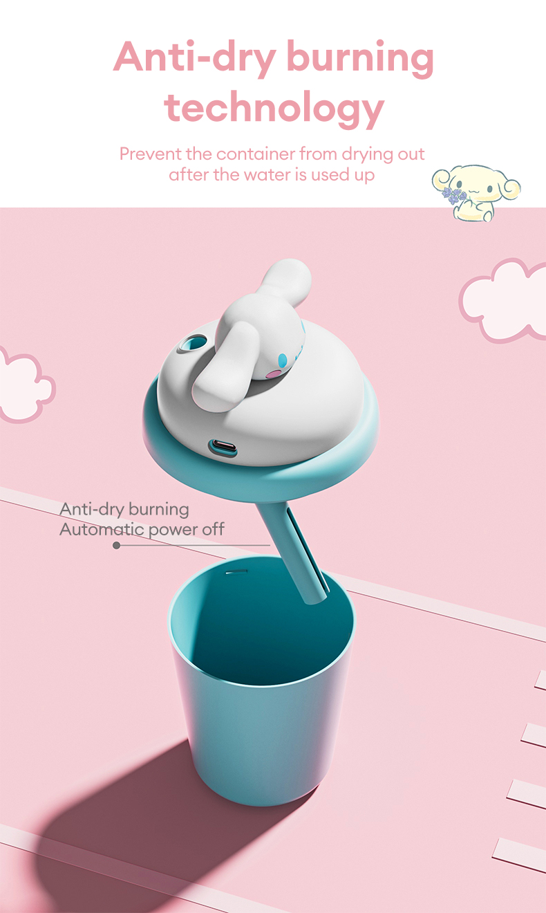 Disney A208 Humidifier Air Purifier 300ML Moisturizing Mute Big spray ...