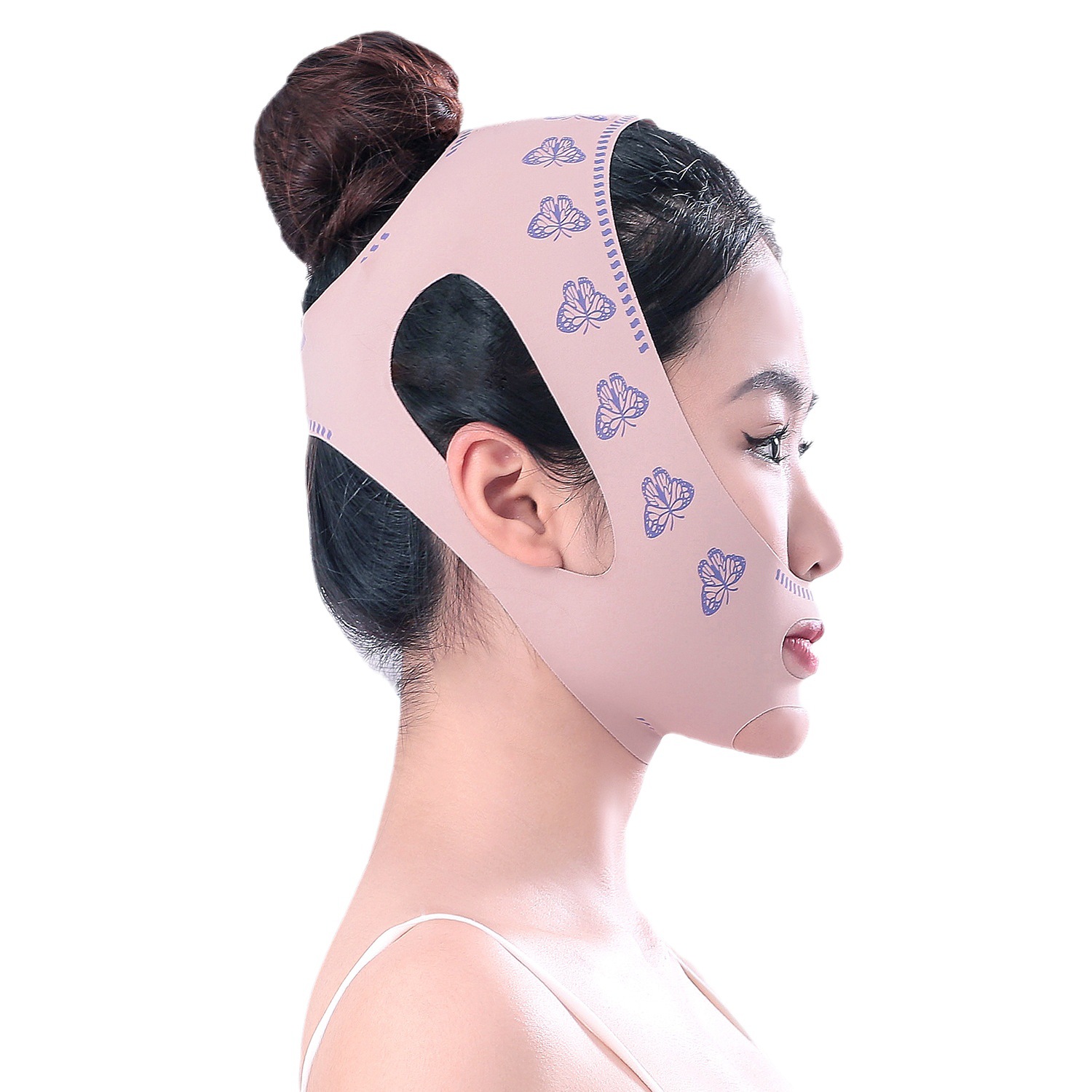 V-Line Face Shaper Face Slimming Bandage Facial Massage Strap Chin ...