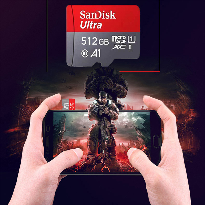 SanDisk 128GB 256GB 512GB A1 Ultra Micro SDXC | SanDisk 128GB Ultra MicroSD Memory Card TF ...