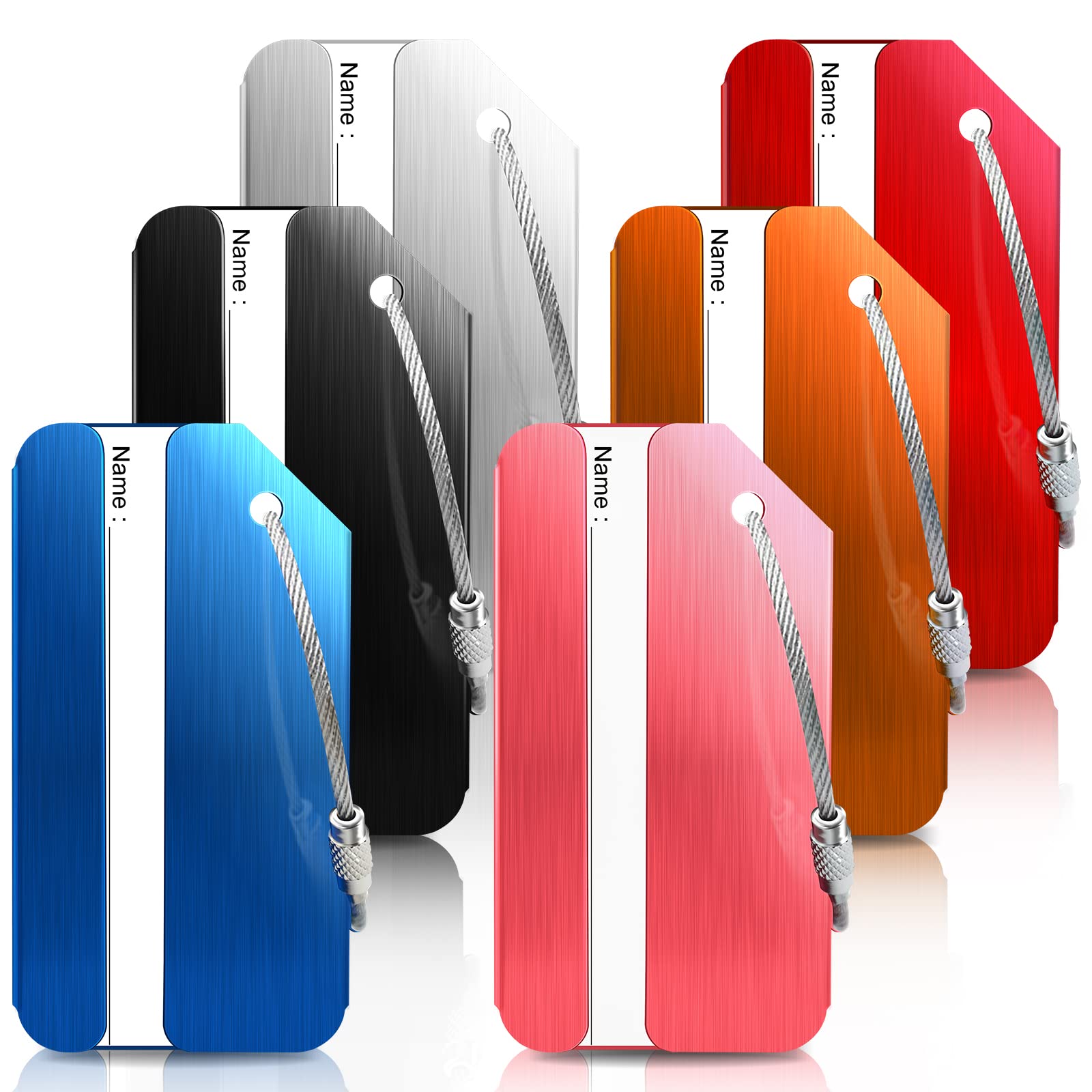 Free Customized Logo Aluminum Alloy Metal Airplane Luggage Tag Luggage ...
