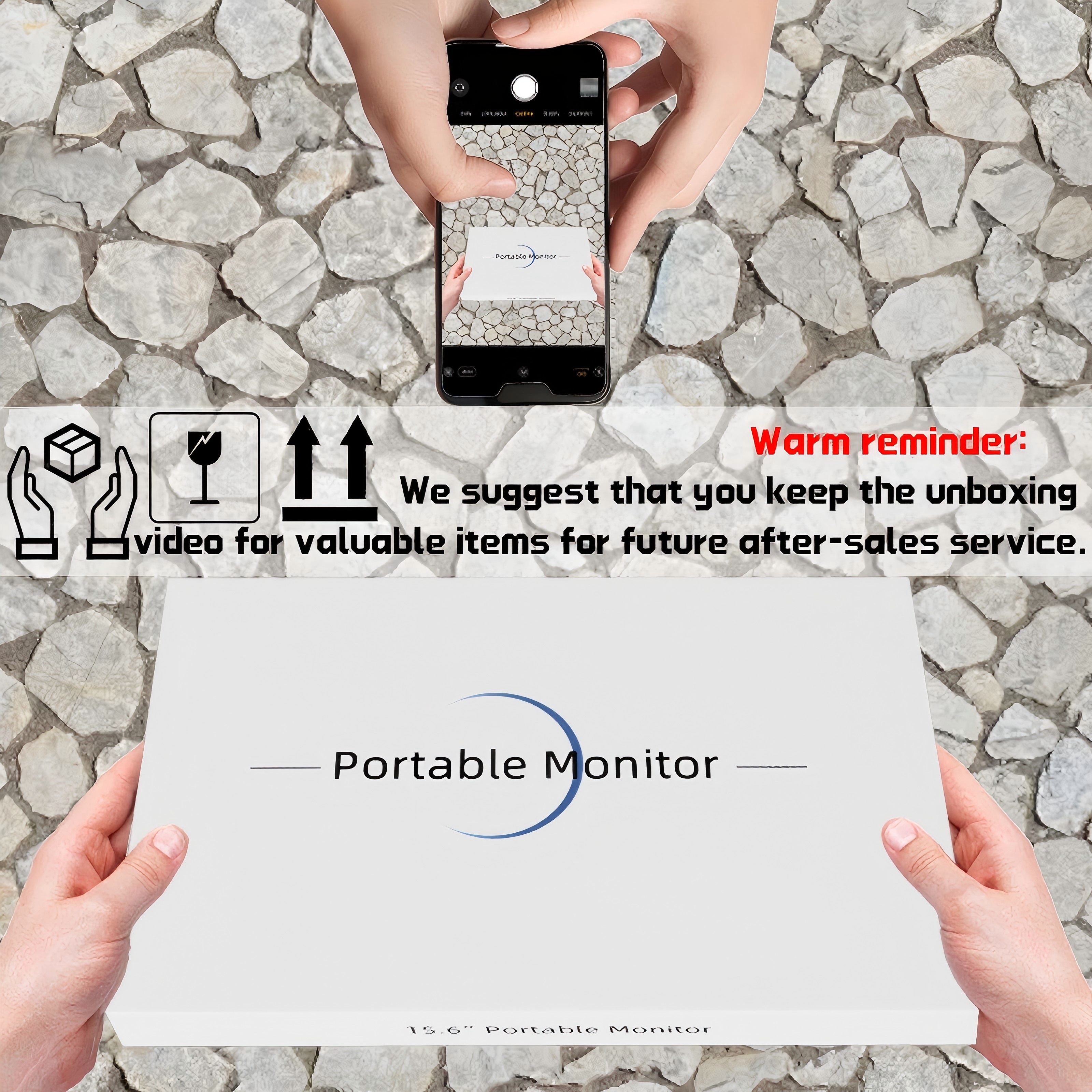 60% discount 】 14 inch high refresh rate LED touch screen HDMI/USB ...