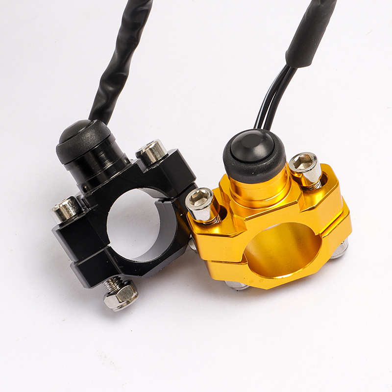 Motorcycle Engine Stop Start Kill CNC Switch 7/8inch 22mm Universal ...