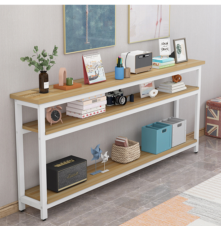 Aesthetic Computer Table 2 Layer Long Desk Table Home Office 100-160cm ...