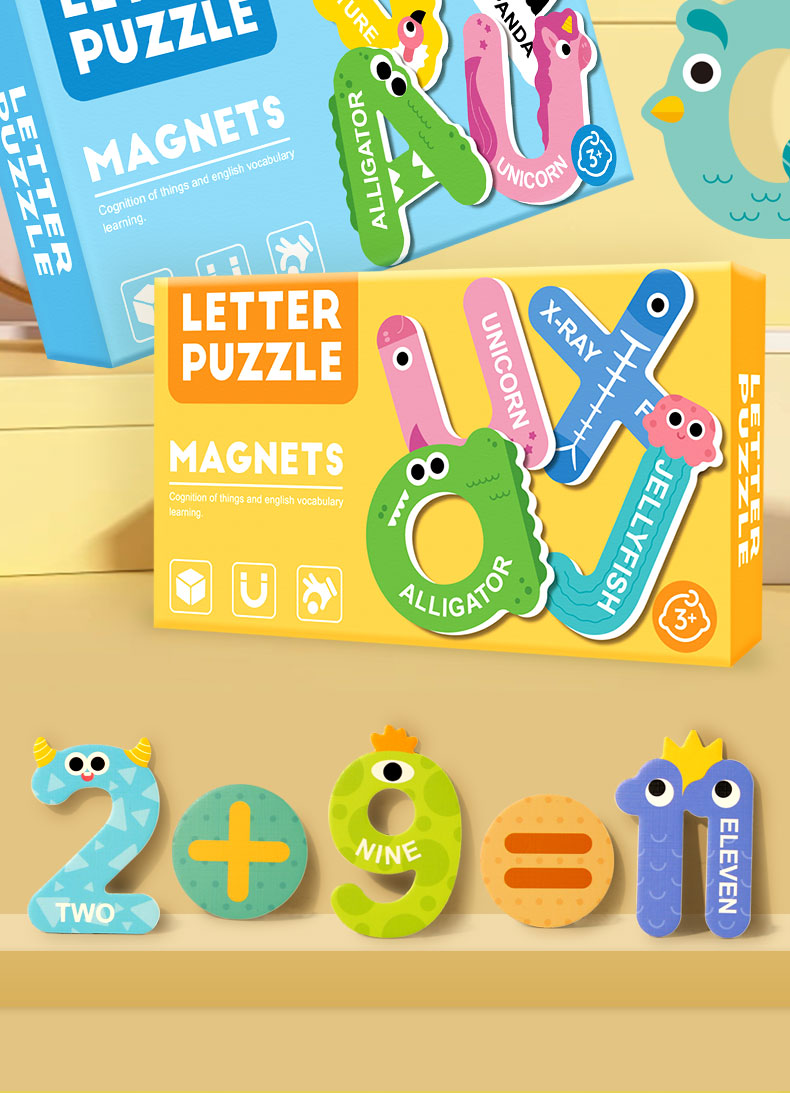 NIKO Magnetic Alphabet ABC Letters Puzzle Toys Early Educational Toys ...