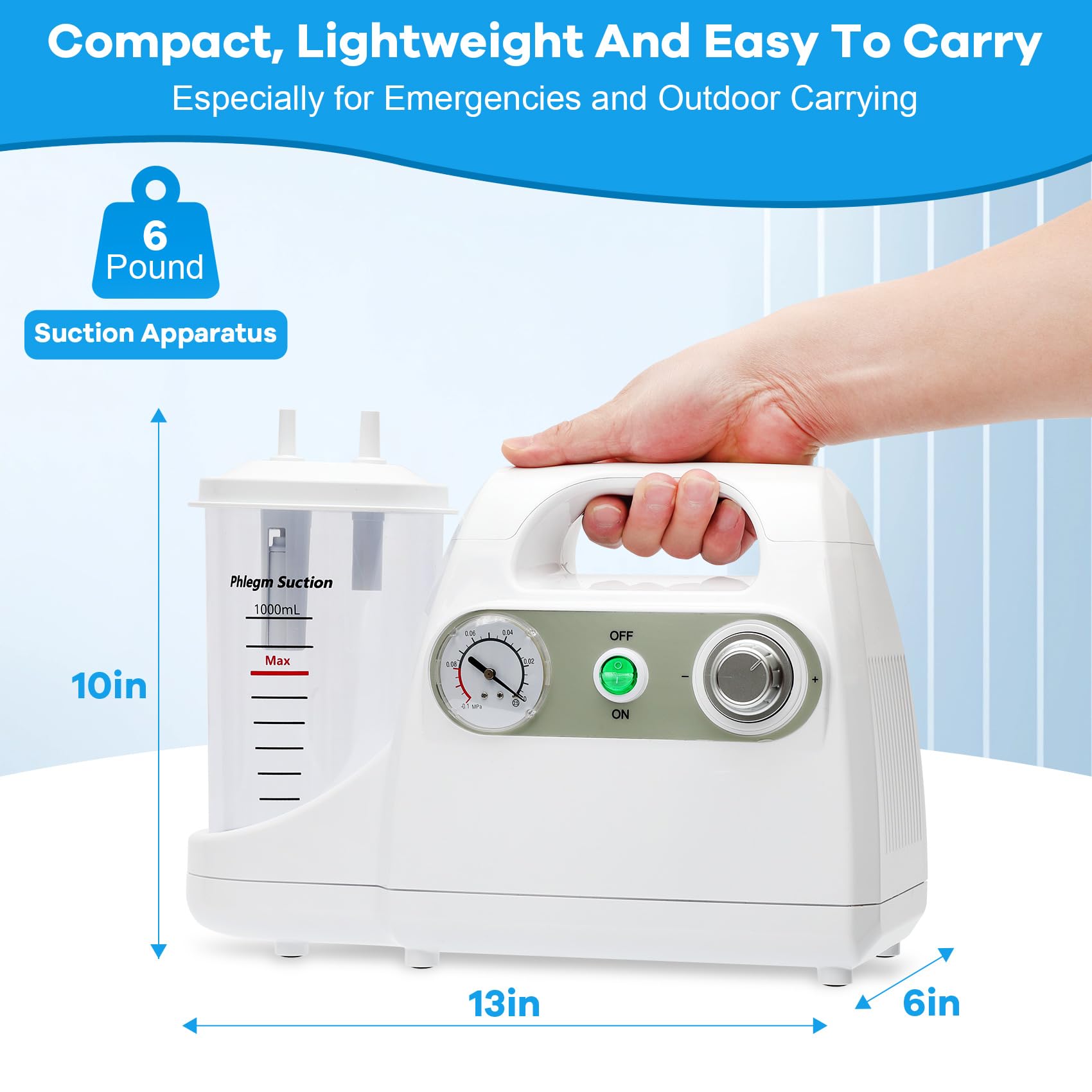 ⭐Local Warehouse+COD⭐ Electric Suction Machine for Home Use – Large ...