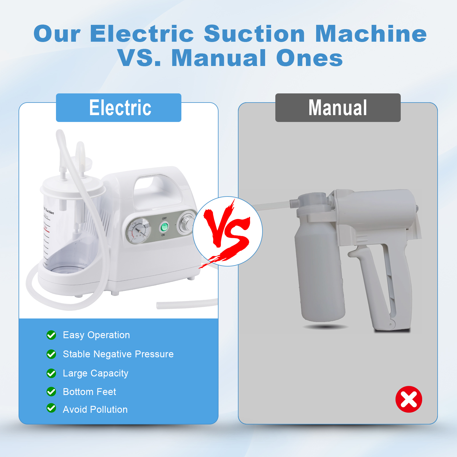⭐Local Warehouse+COD⭐ Electric Suction Machine for Home Use – Large ...