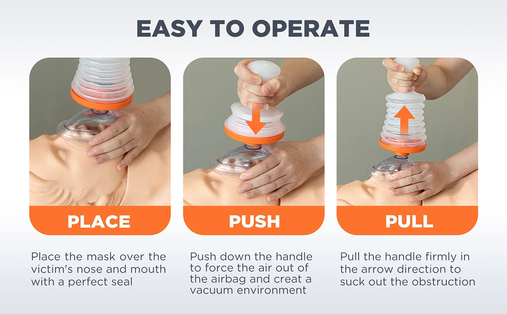 Heimlich Maneuver Anti Choking Device First Aid Home Asphyxia Rescue Device Anti Suffocation ...