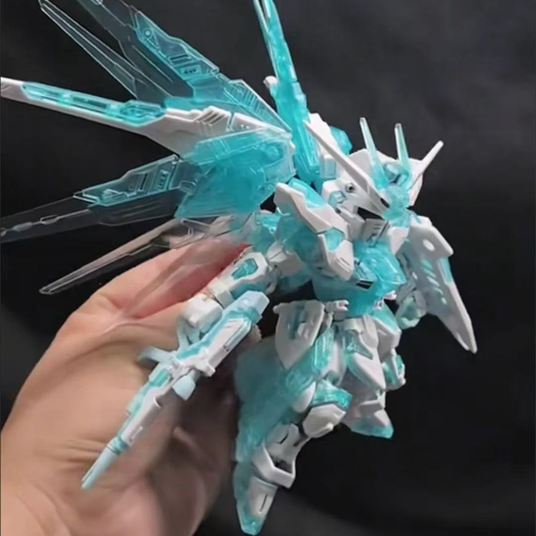 Assembly model MGSD Free Gundam model ice blue model mecha model ...