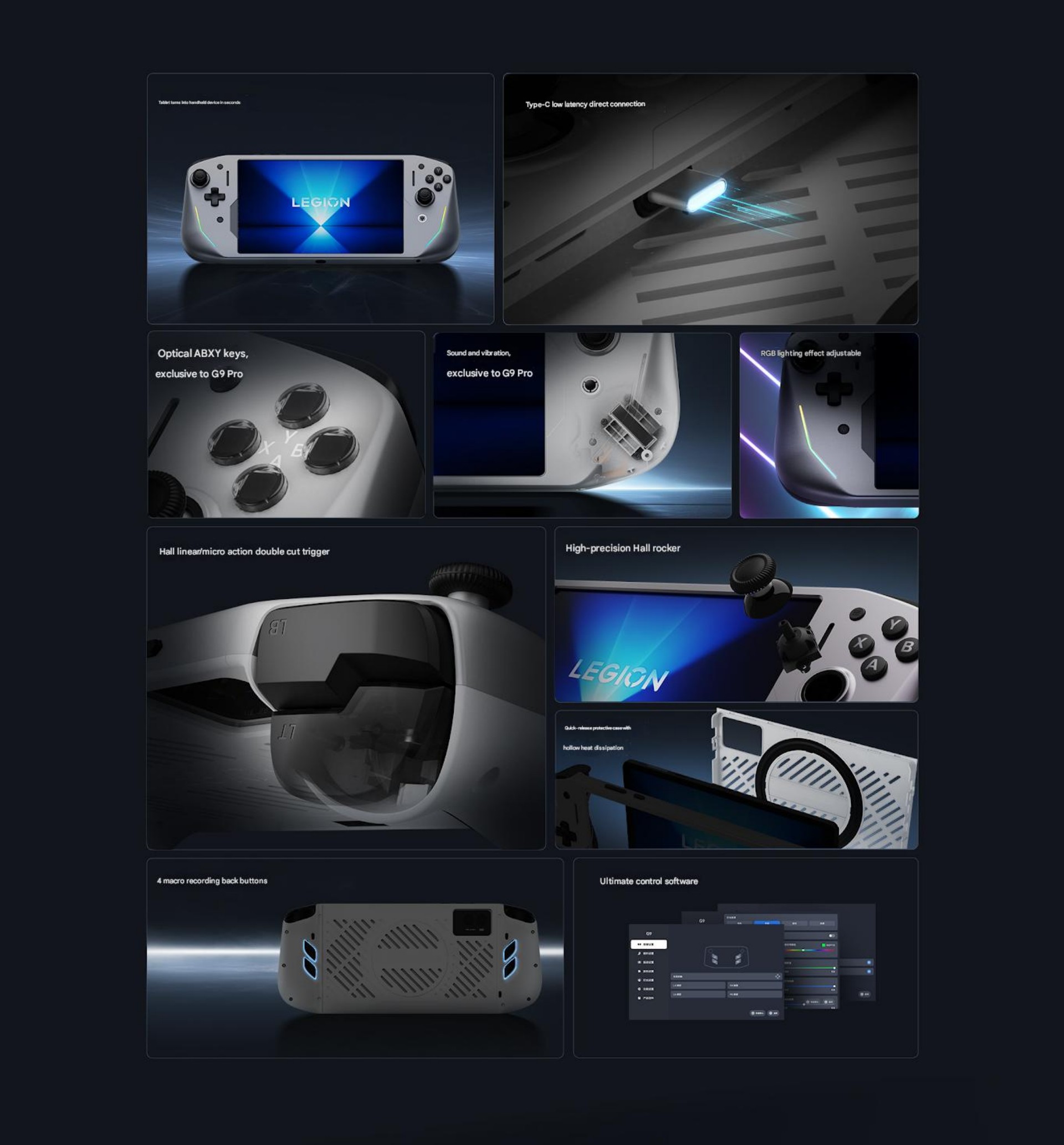 Lenovo Legion G9 Gaming Controller Gamepad For Legion Y700 Tab Gen 3/Gen 4 | Shopee Malaysia