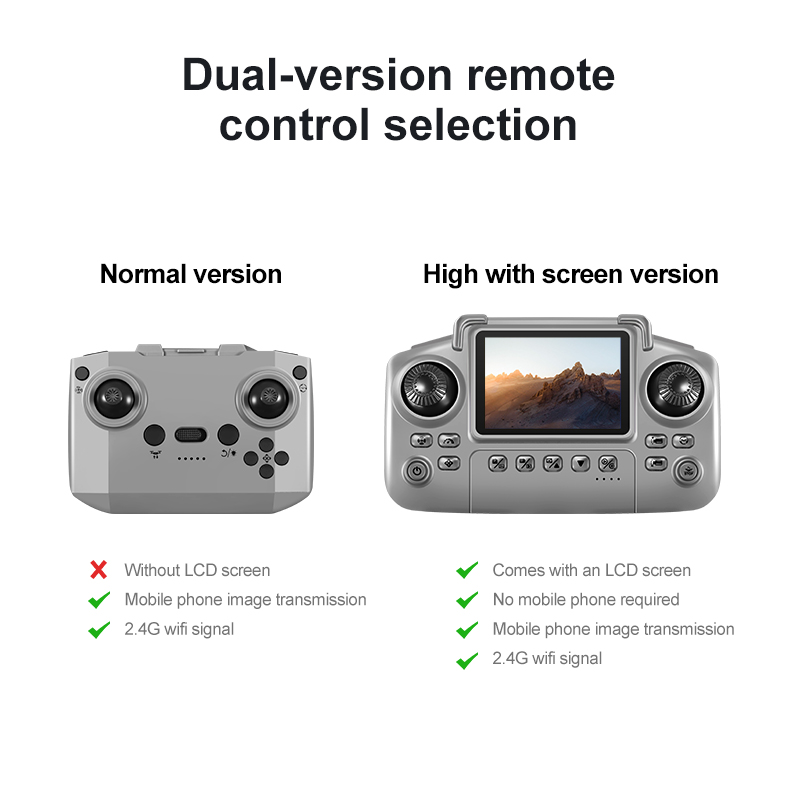 D18 brushless drone screen control, automatic obstacle avoidance, high ...