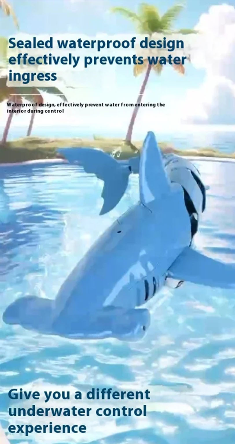 2025 A Brand-New Remote-Controlled Hammerhead Shark That Can Dive ...