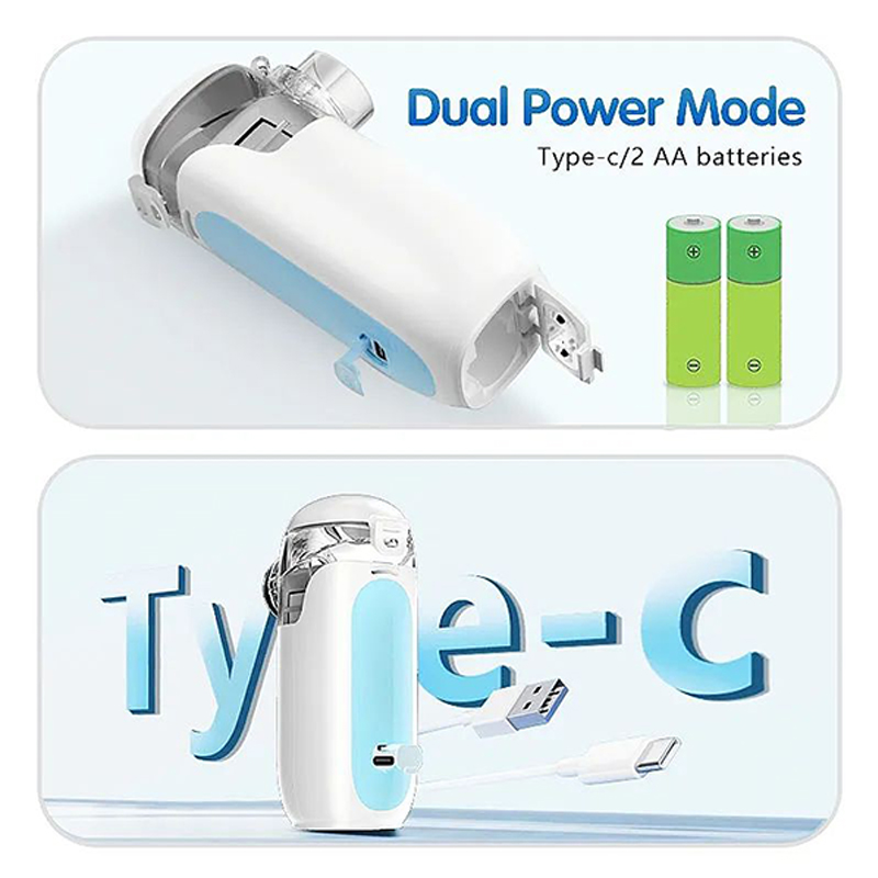 OMRON atomizer, new upgraded portable asthma nebulizer, is powered by a ...