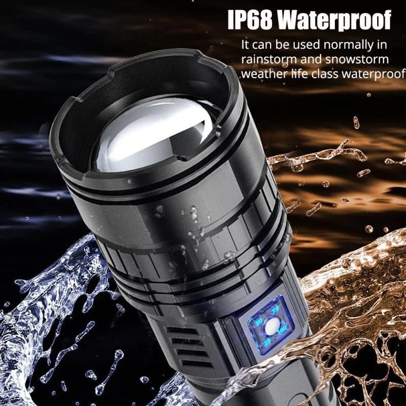 [Delivery within 24 Hours] 1,000W Laser Cannon Strong Light Flashlight ...