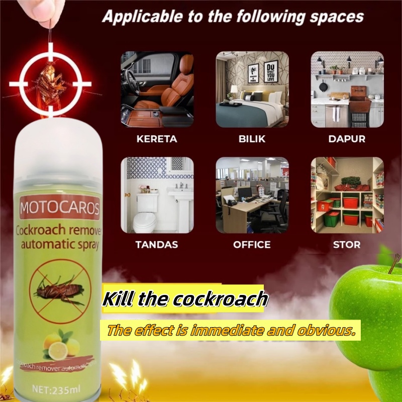 [BUY 1 TAKE 1] Killer Cockroach Spray/Car interior cockroach spray ...