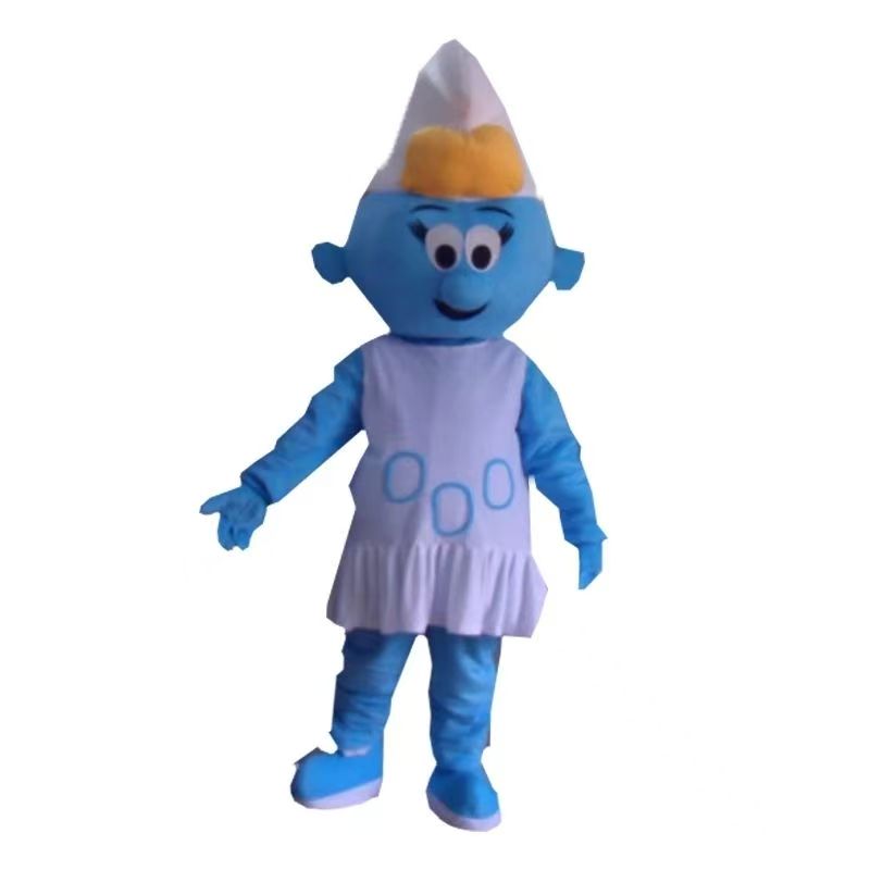 Smurf Cartoon Doll Clothes Walking People Playing Dolls Event Promotion ...