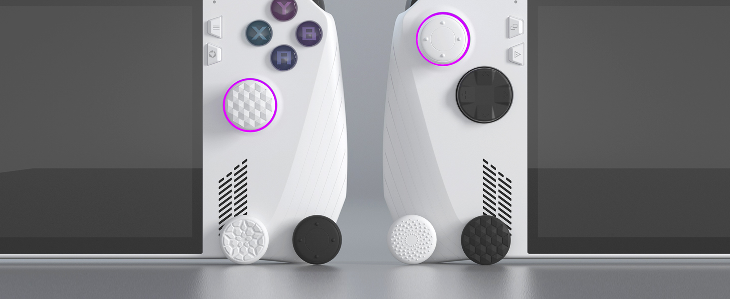 Cool Theme Thumb Grips for ROG Ally，Ergonomic Joystick Caps Cover（4 ...
