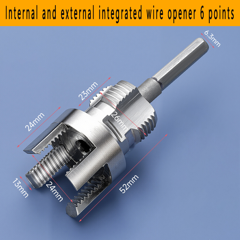 PVC Pipe Threader, Water Pipe Threading Tool, for 1/2 and 3/4 inch ...