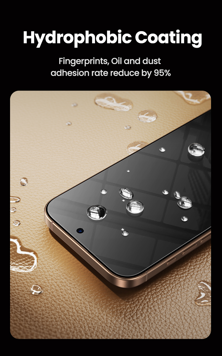 UGREEN 2pcs Privacy Screen Protector For iPhone 17 Series Anti-Spy ...