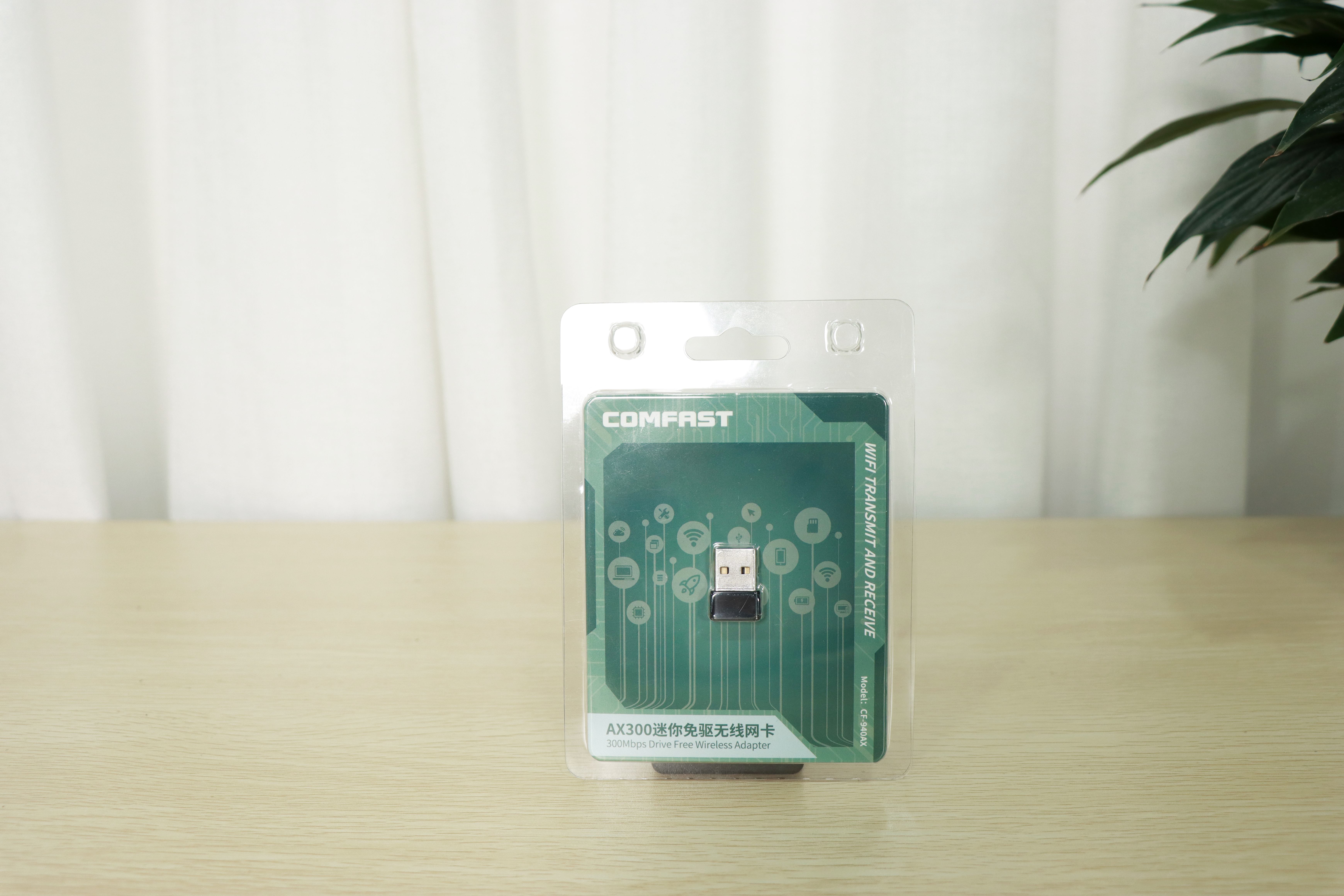 【Malaysia Stock】Comfast Mini USB WiFi6 Adapter 300M Wifi Dongle 2.4GHz ...