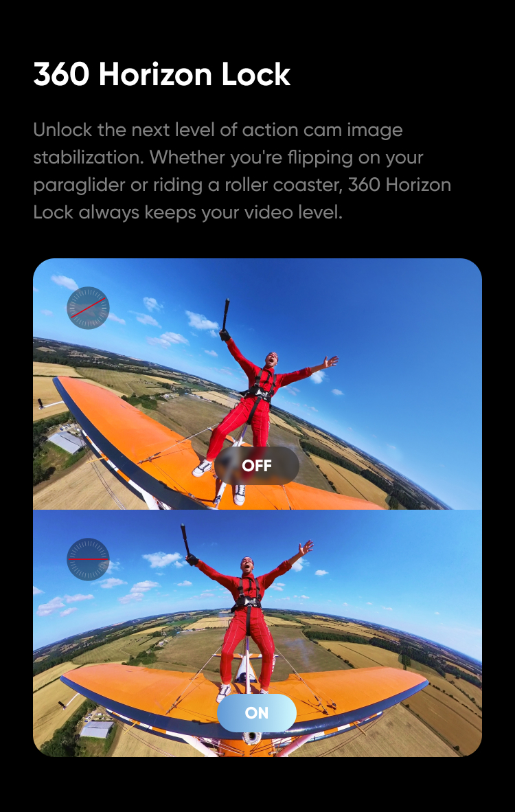 Insta360 X3 Waterproof 360 Action Camera with Sensors 5.7K Active HDR ...