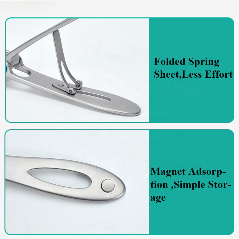 Sharp Flat Blade Nail Clippers – Large Open Design for Thick ...