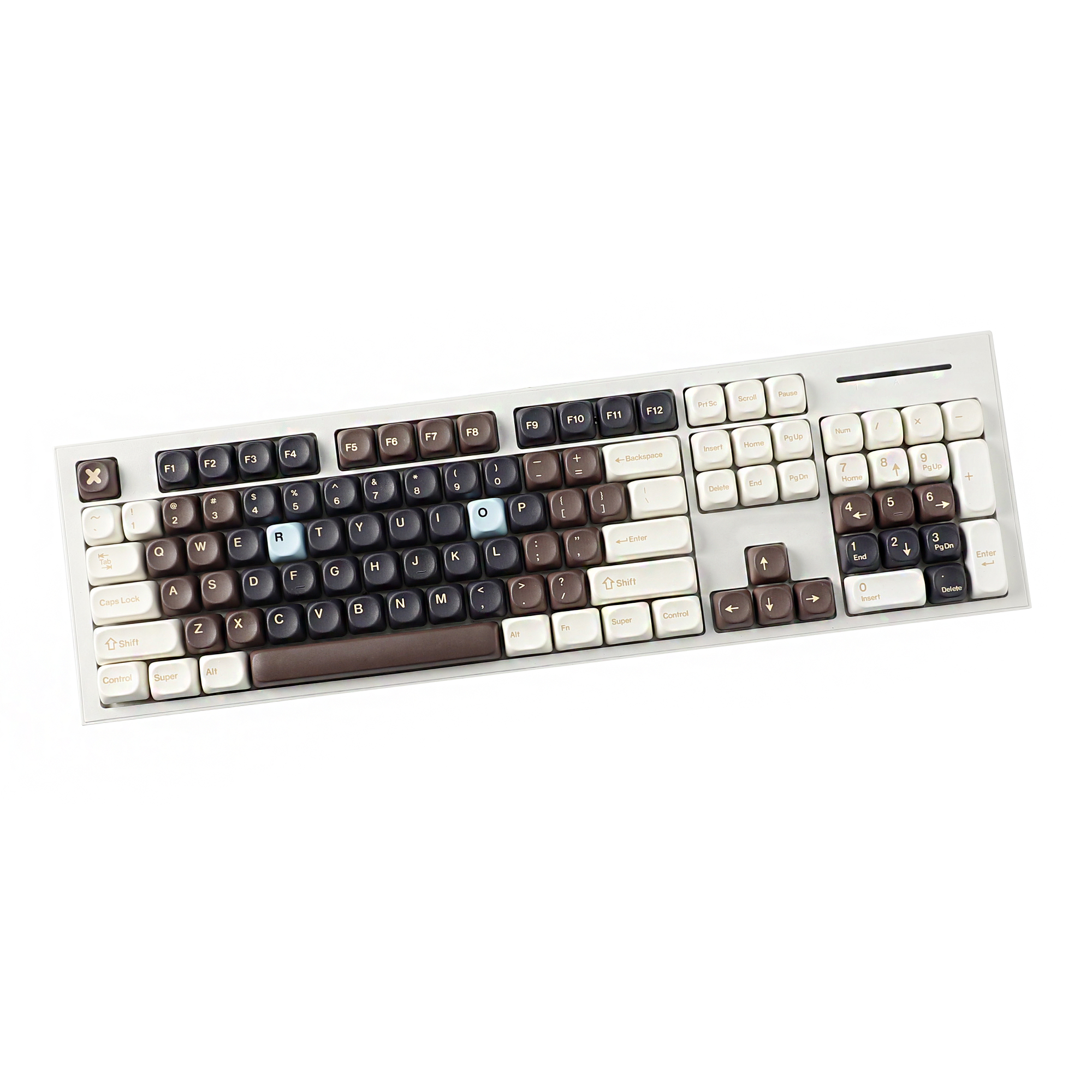 YMDK Brown Sugar Bobo Theme 132 Keys MOA Profile PBT Dye Sub Keycaps ...