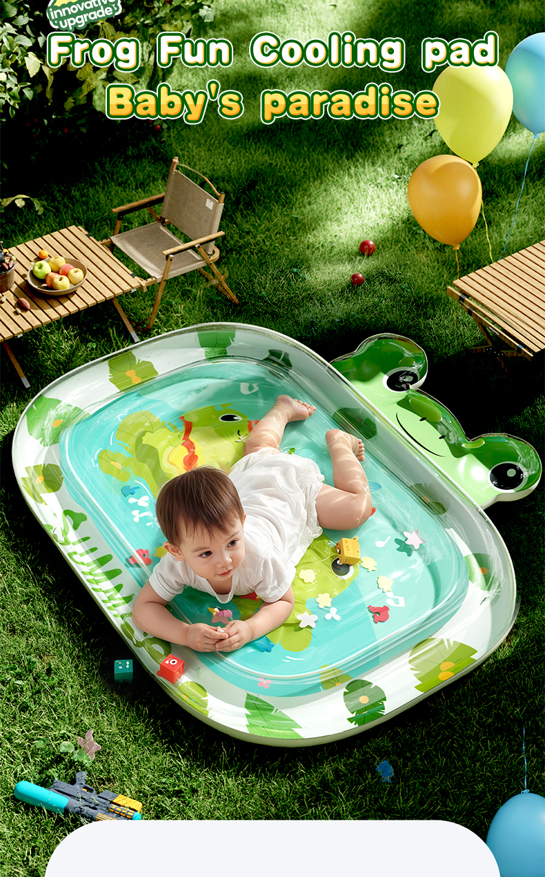 150cm Water Sensory Play Mat for Baby Cooling Mat Play Mat for Kids ...