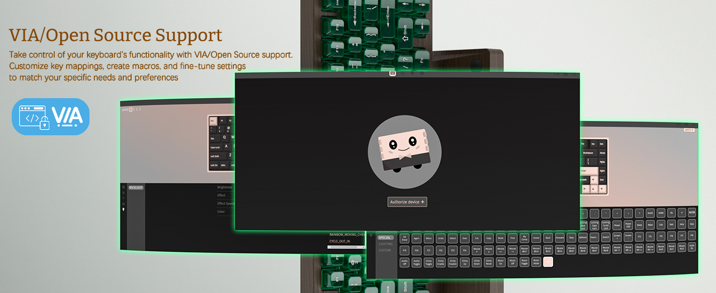 Womier WD75 V2 QMK/VIA Wooden Gaming Keyboard 8000mAh Tri-Mode Wireless ...