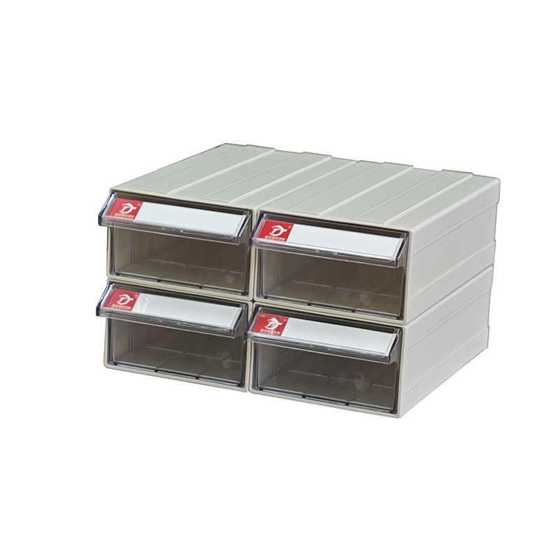 TidyTrove 4pack F6 Plastic Storage Parts Drawers Desk Organizer for ...
