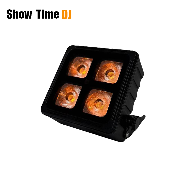 Mini Flat Battery Led Wash Light Waterproof 4x20W RGBW Wireless Led Par ...