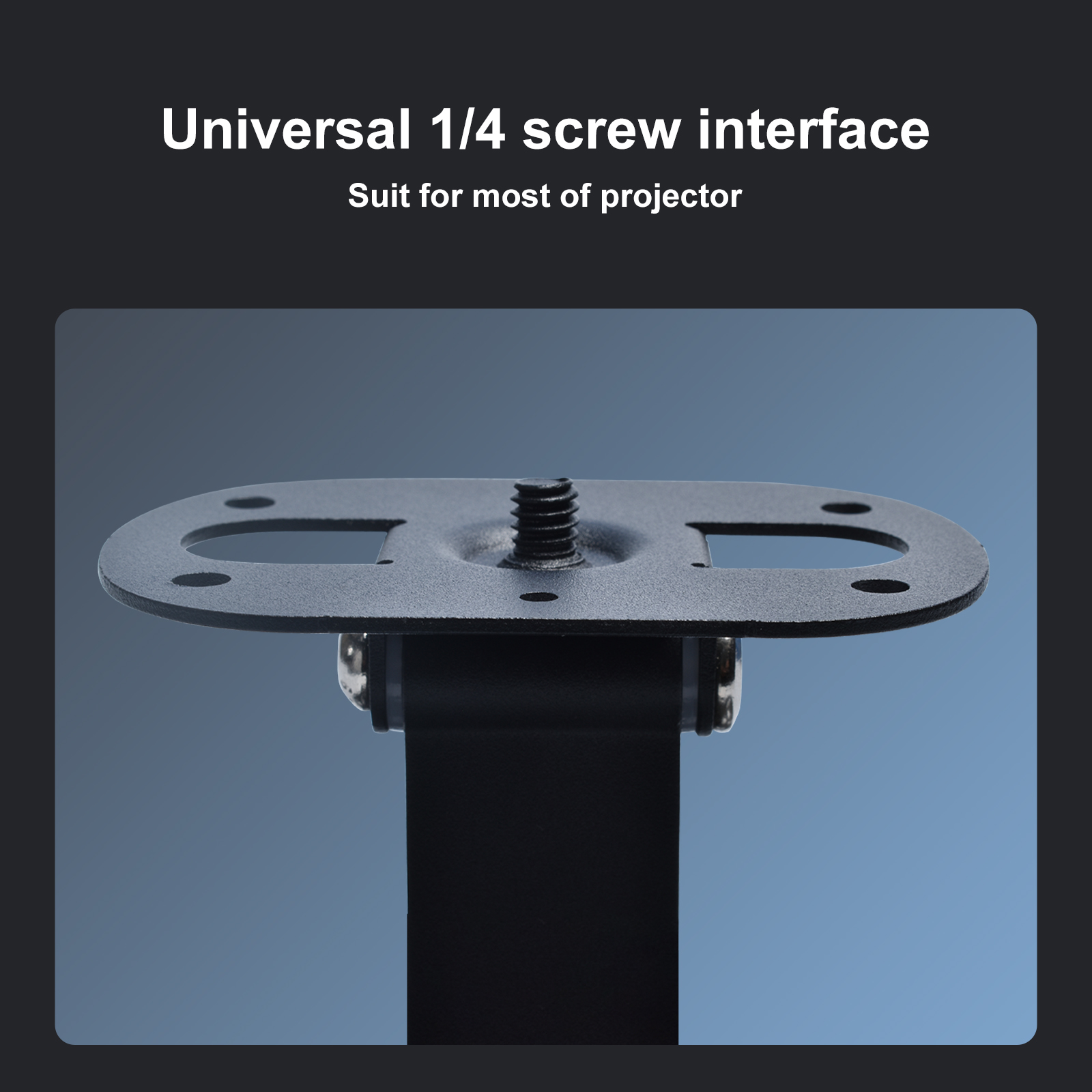 Salange Desktop Projector Stand, Adjustable Projector Mount with 1/4 ...