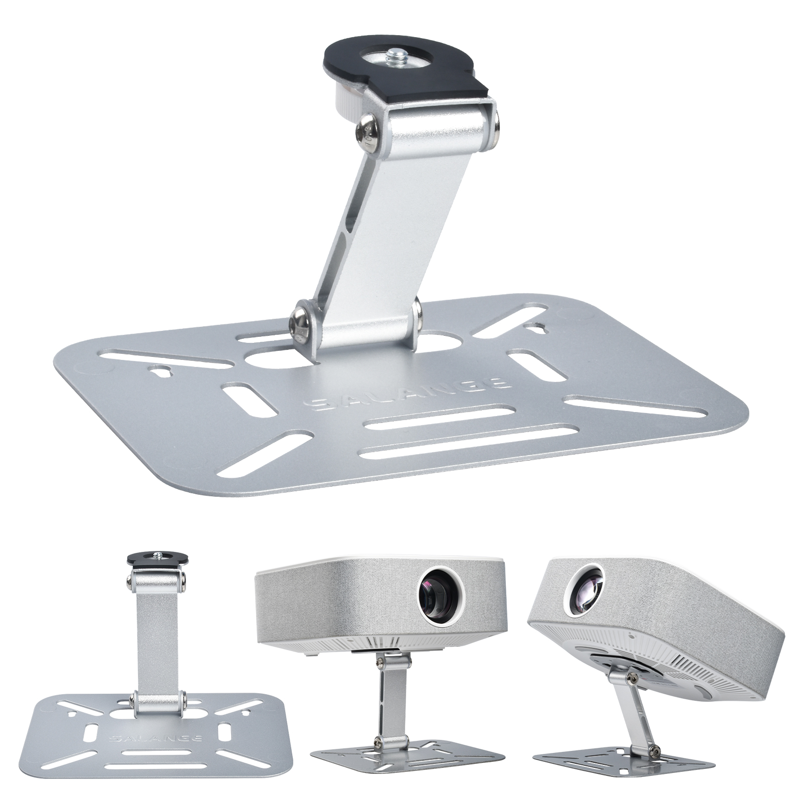 Salange Desktop Projector Stand, Adjustable Projector Mount with 1/4 ...