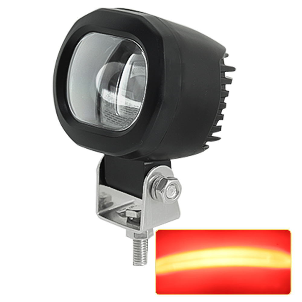 Forklift LED Red Line Truck Safety Light Bar Blue Danger Zone Warning ...