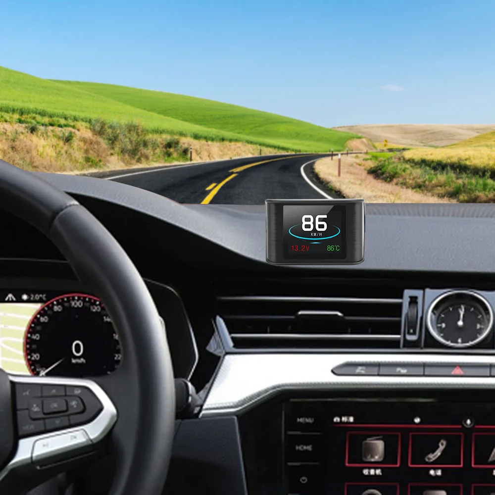 【MY Stock】Ancel P10 Car HUD Display OBD2 Head-up OBD2 Digital Auto ...